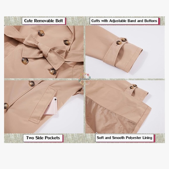 Jackets & Coats | Women Trench Neutral Belted Long Midi Jacket | Poshmark